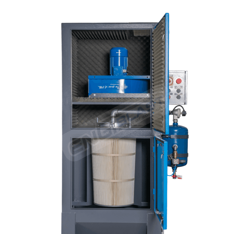 תא ניקוי חול בלחץ דגם ENGIX PRO 115/90 PR - EngiBlast